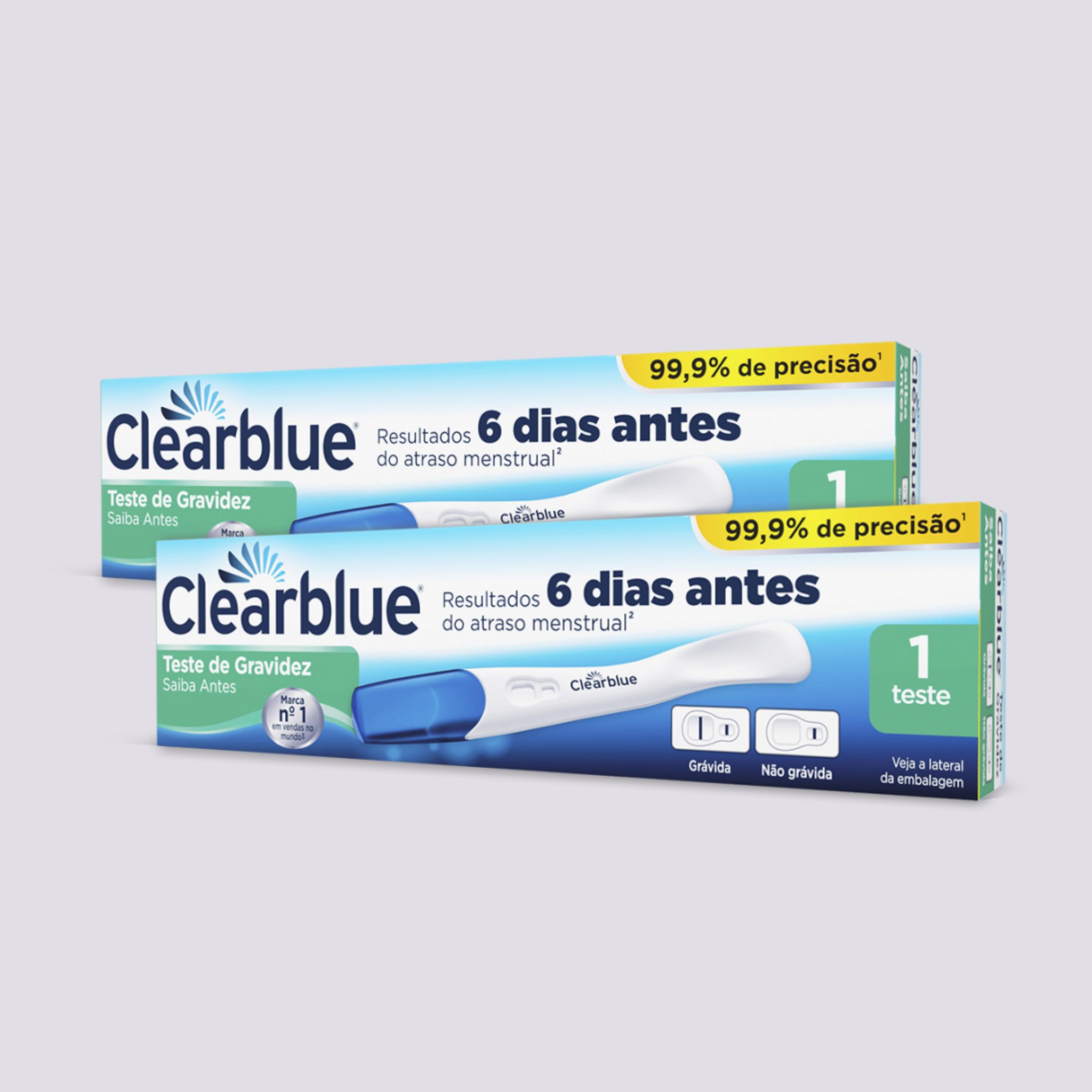 Clearblue Saiba Antes - Teste de Gravidez - Até 6 Dias Antes | Famivita