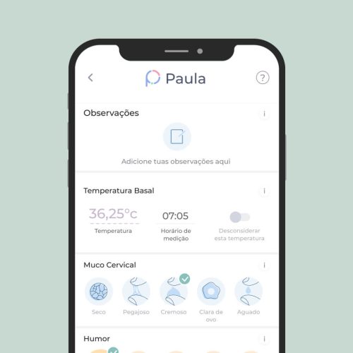 Paula - Monitor de Fertilidade com Temperatura Basal | Famivita