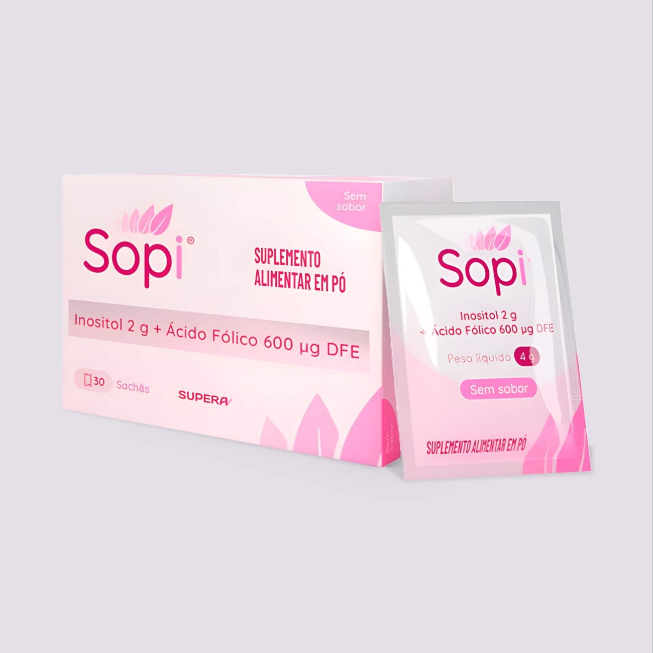 Sopi - 30 Sachês - Suplemento com Inositol e Ácido Fólico | Famivita