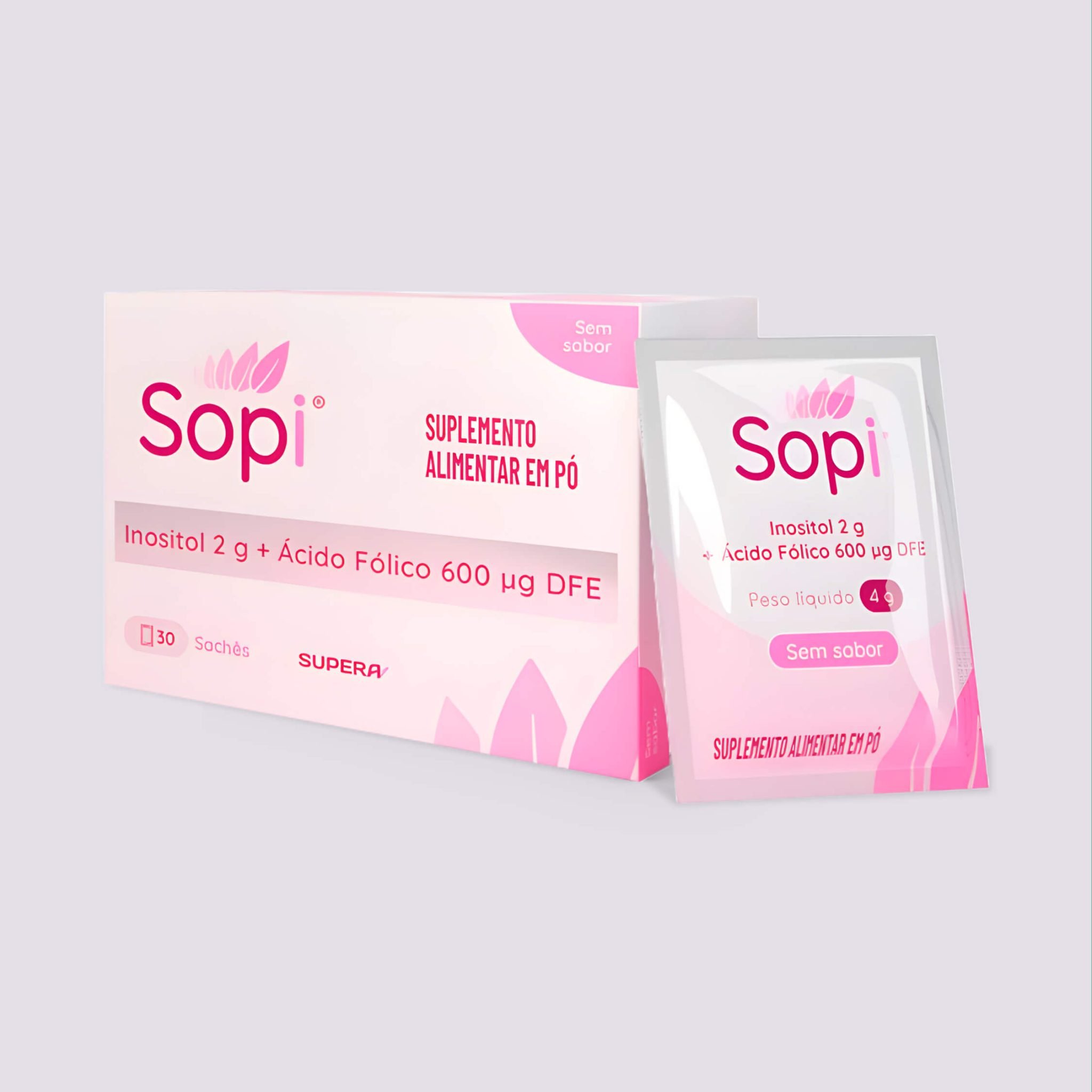 Sopi - 30 Sachês - Suplemento com Inositol e Ácido Fólico | Famivita