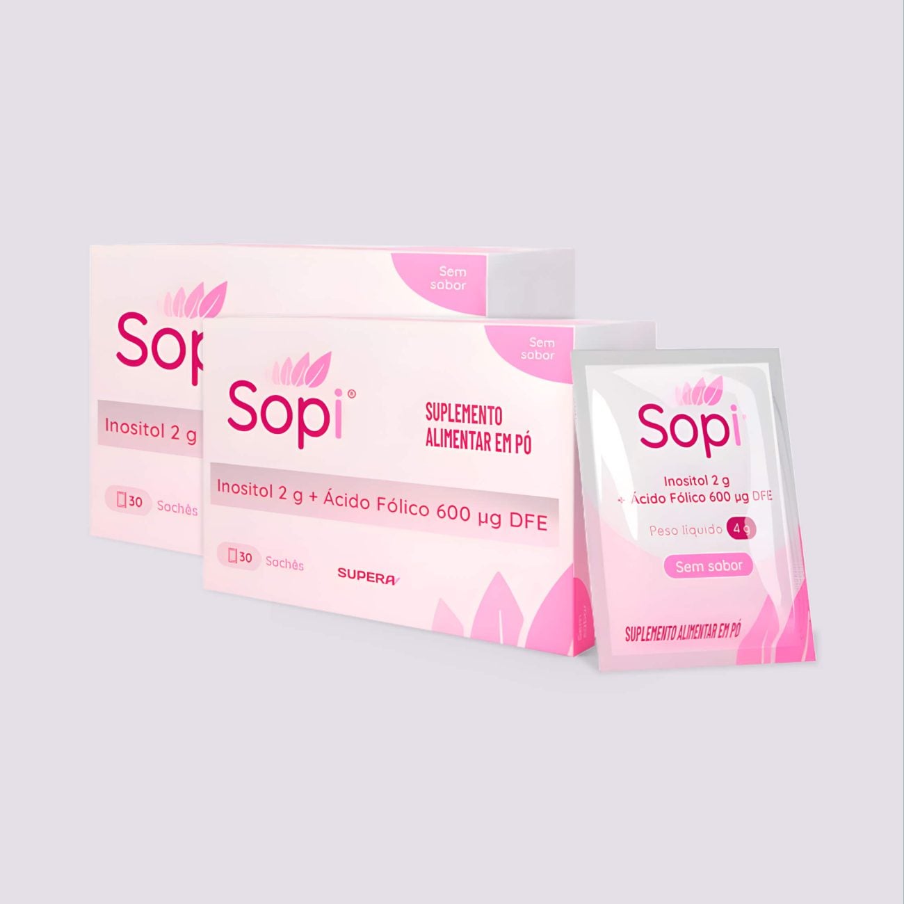 Sopi - 30 Sachês - Suplemento com Inositol e Ácido Fólico | Famivita