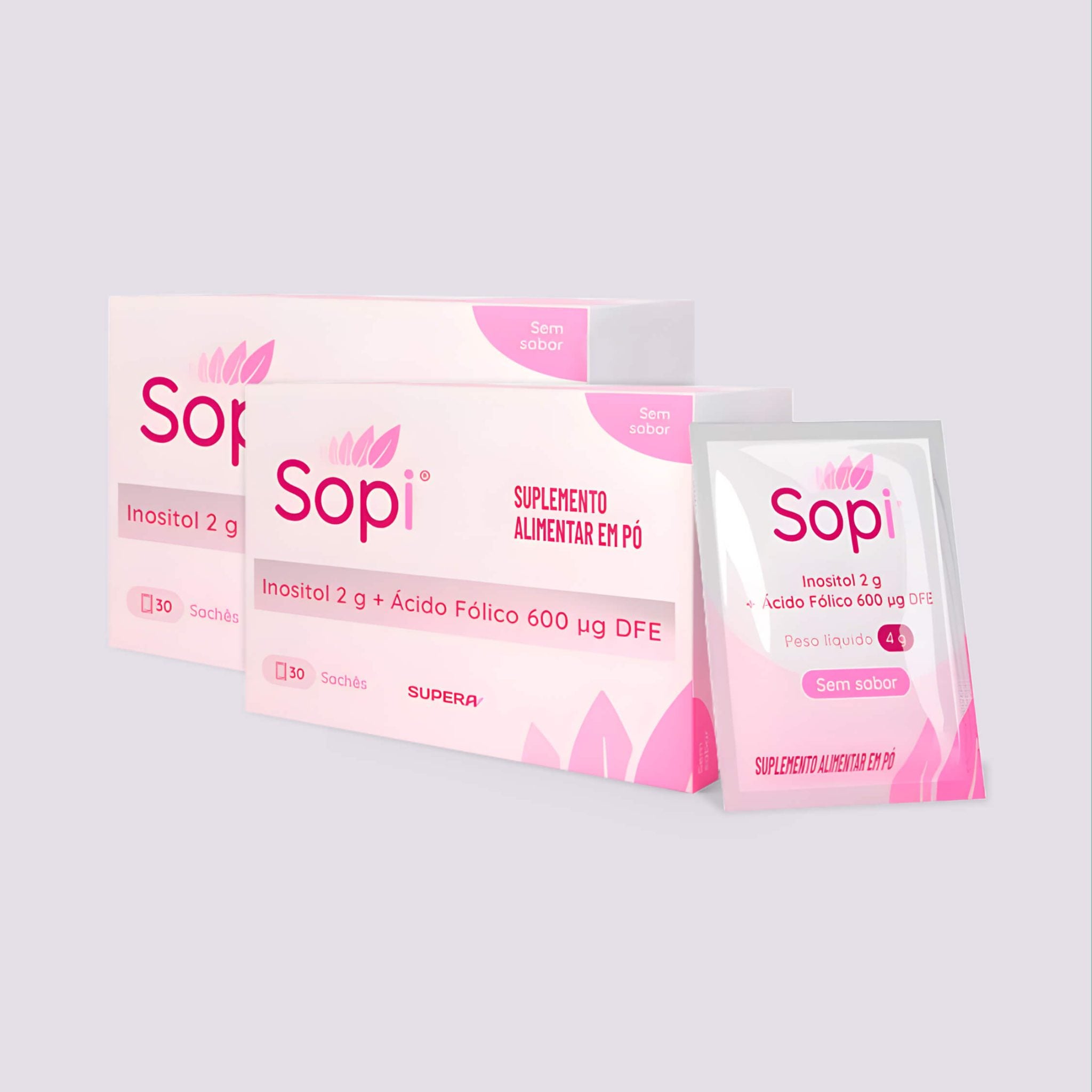 Sopi - 30 Sachês - Suplemento com Inositol e Ácido Fólico | Famivita