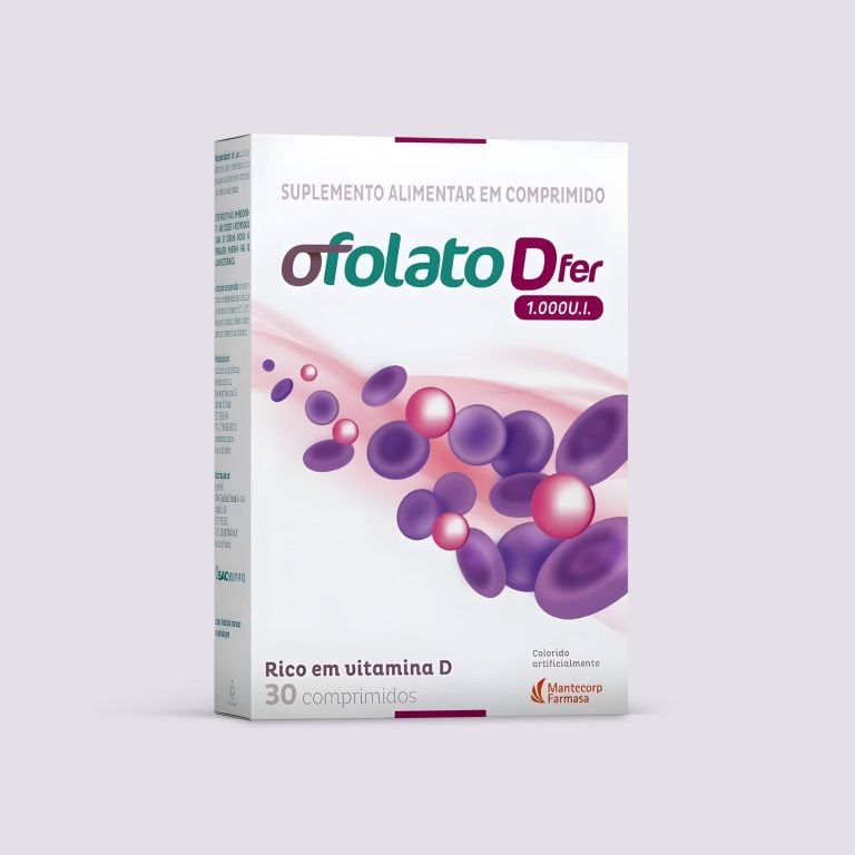Ofolato D Fer 1000UI e 2000UI - 30 Comprimidos | Famivita