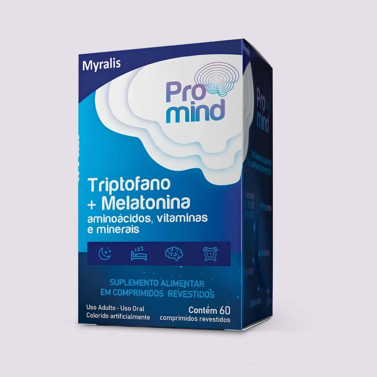 Promind Triptofano + Melatonina - 60 Cápsulas | Famivita