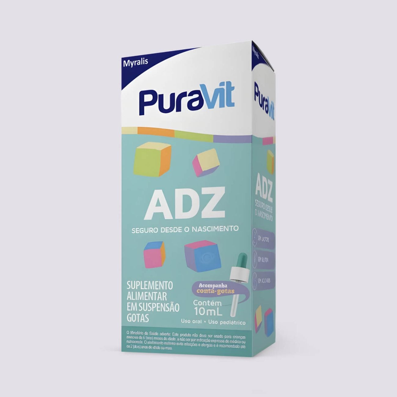 Puravit ADZ 10ml - Solução Oral Infantil | Famivita