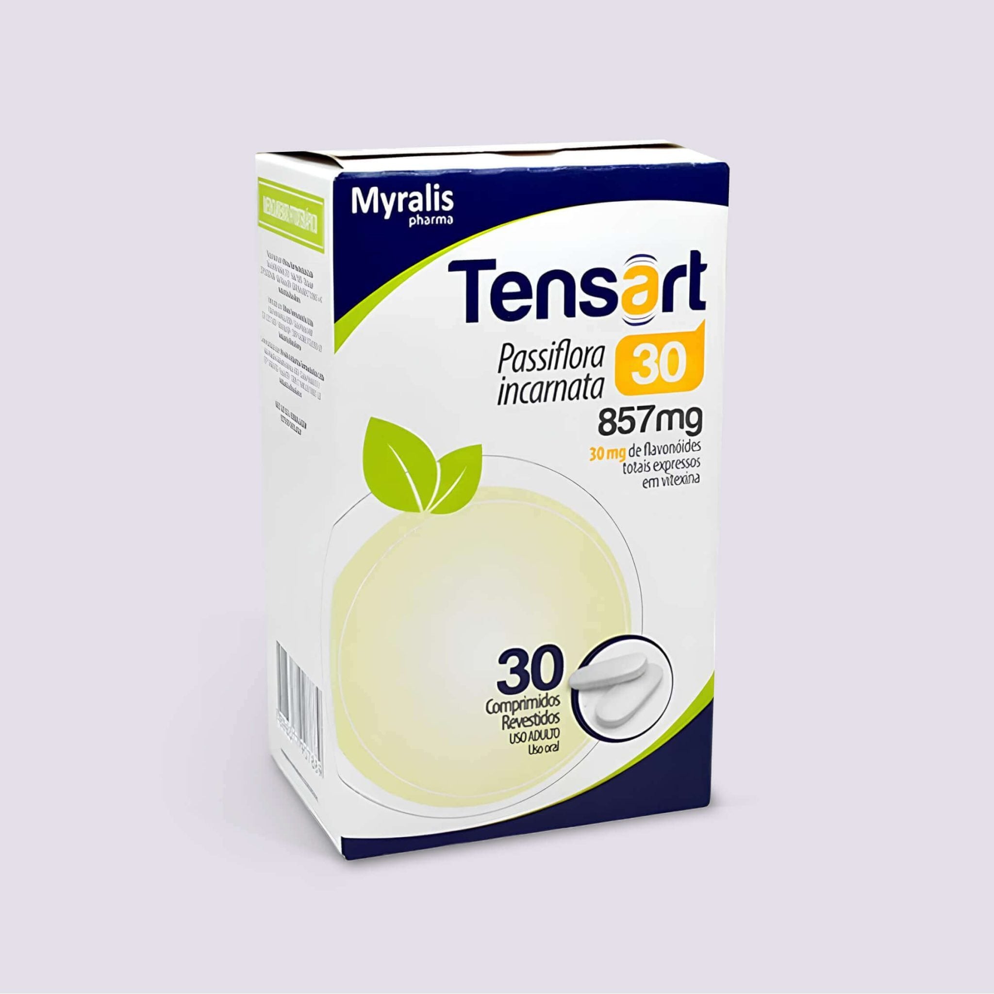 Tensart 857mg - Passiflora Incarnata - 30 Comprimidos | Famivita