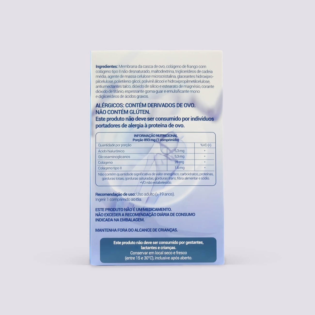 Bemove - 30 Comprimidos - Colágeno e Ácido Hialurônico | Famivita