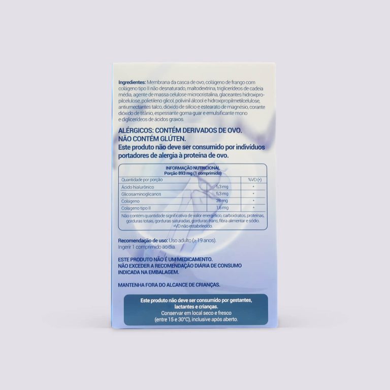 Bemove - 30 Comprimidos - Colágeno e Ácido Hialurônico | Famivita