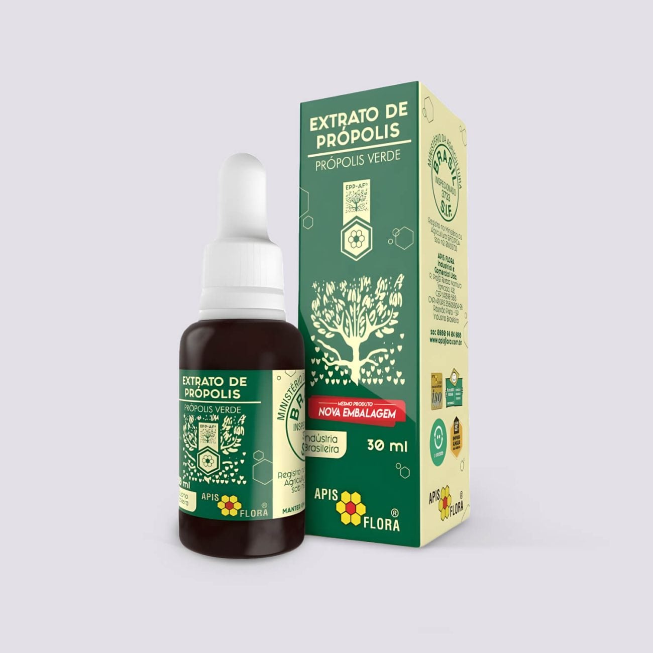 Extrato de Própolis Verde - 30ml - Alta Concentração | Famivita