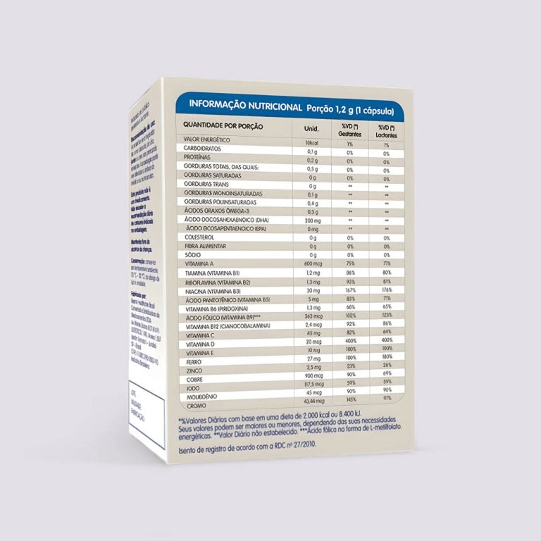 Ogestan Gold - 30 e 90 Cápsulas - Para Gestantes | Famivita