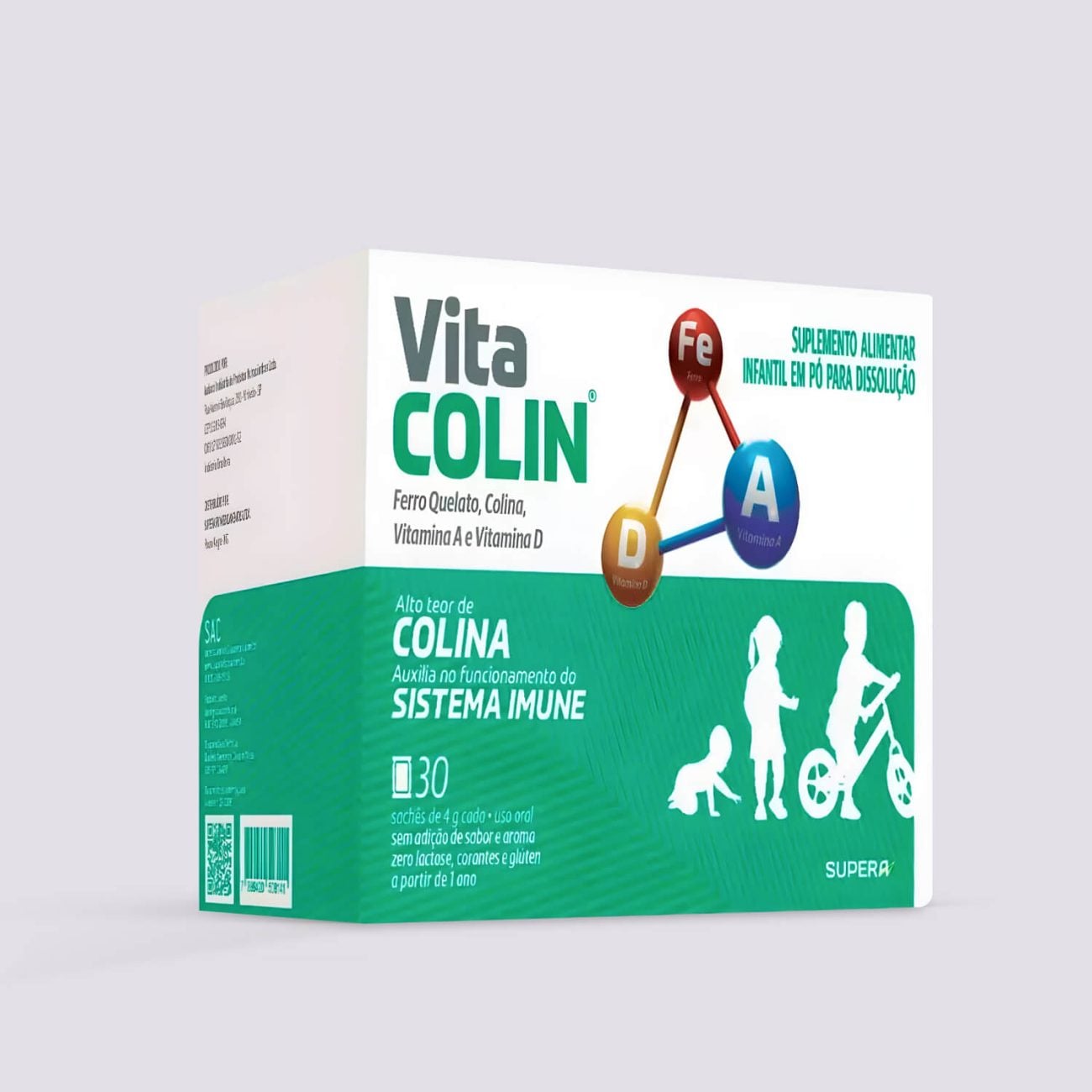 Vita Colin - 30 Sachês - Vitamina Infantil | Famivita