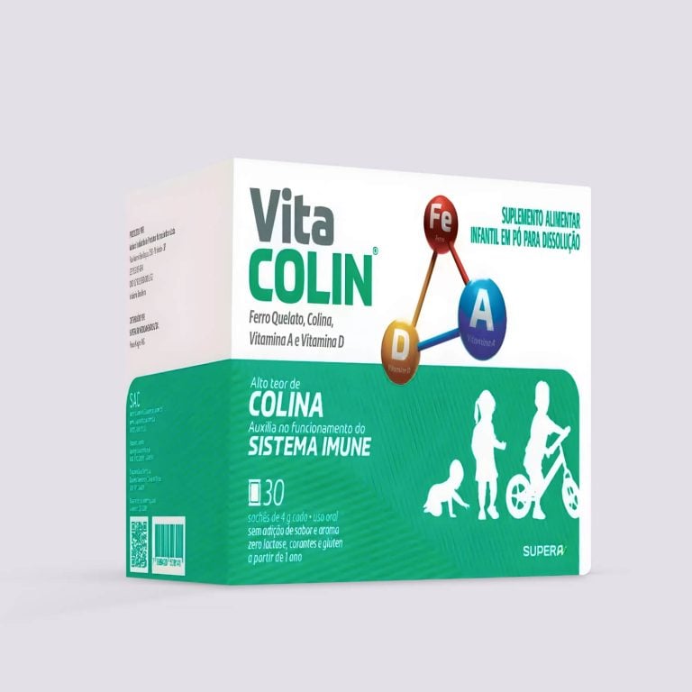 Vita Colin - 30 Sachês - Vitamina Infantil | Famivita