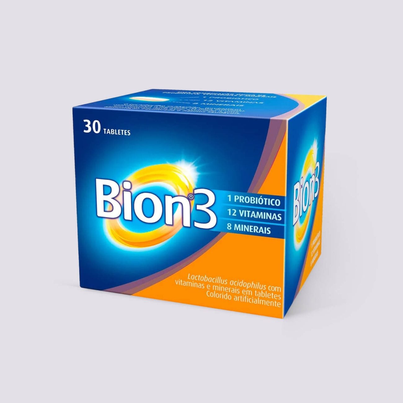 Bion 3 - 30 e 60 Tabletes - Vitaminas e Probiótico | Famivita