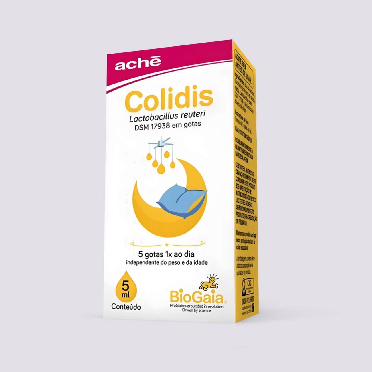 Colidis 5ml e 10ml - Probiótico em Gotas para Bebês | Famivita