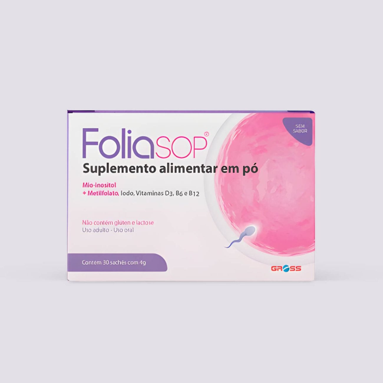 Folia SOP - 30 Sachês - Mio-Inositol com Metilfolato | Famivita