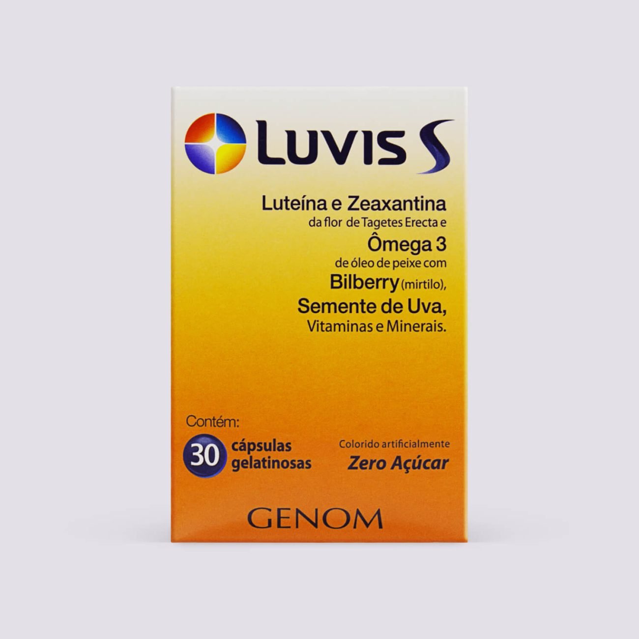Luvis S - 30 ou 60 Comprimidos - Luteína e Ômega 3 | Famivita