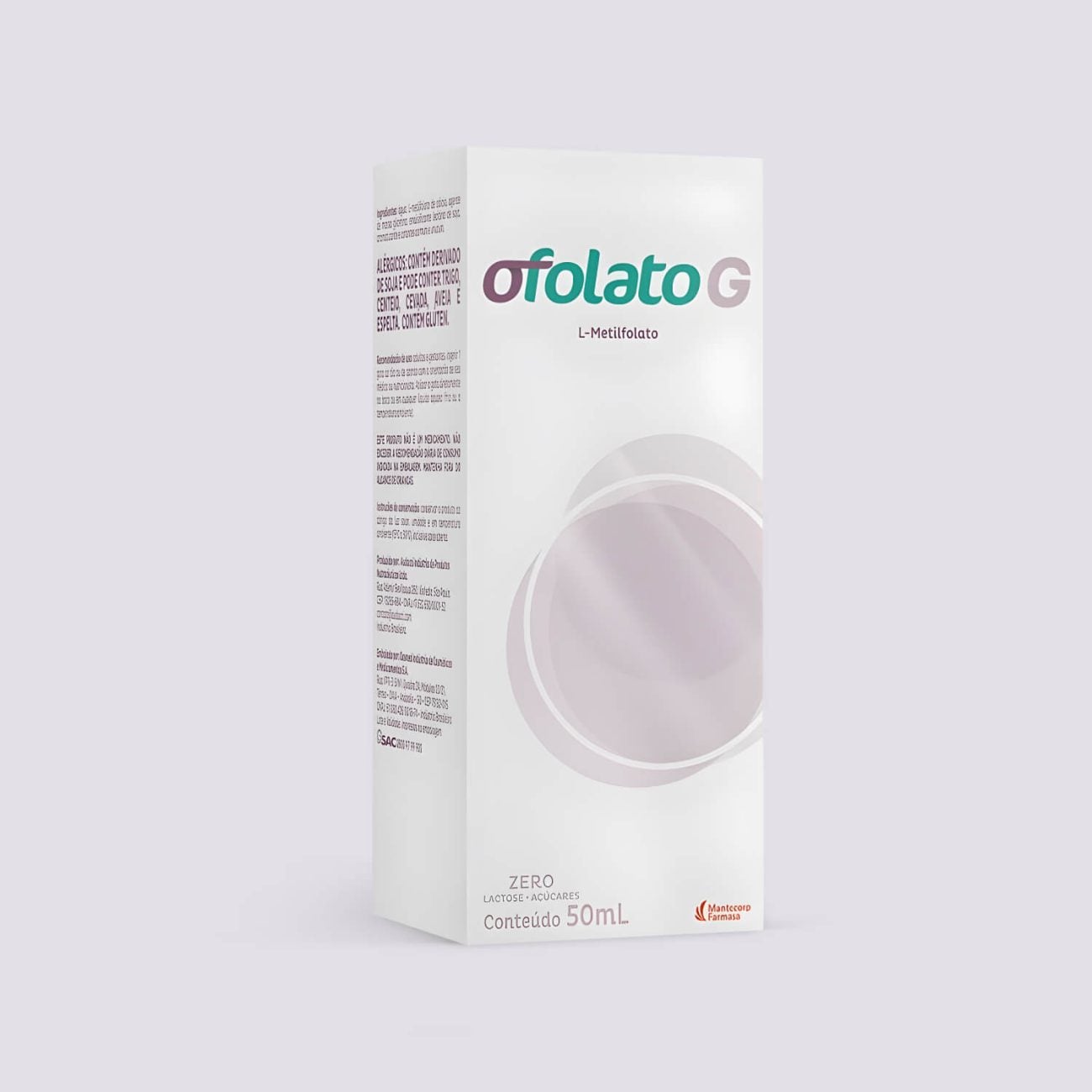Ofolato G - 15ml ou 50ml - L-Metilfolato em Gotas | Famivita