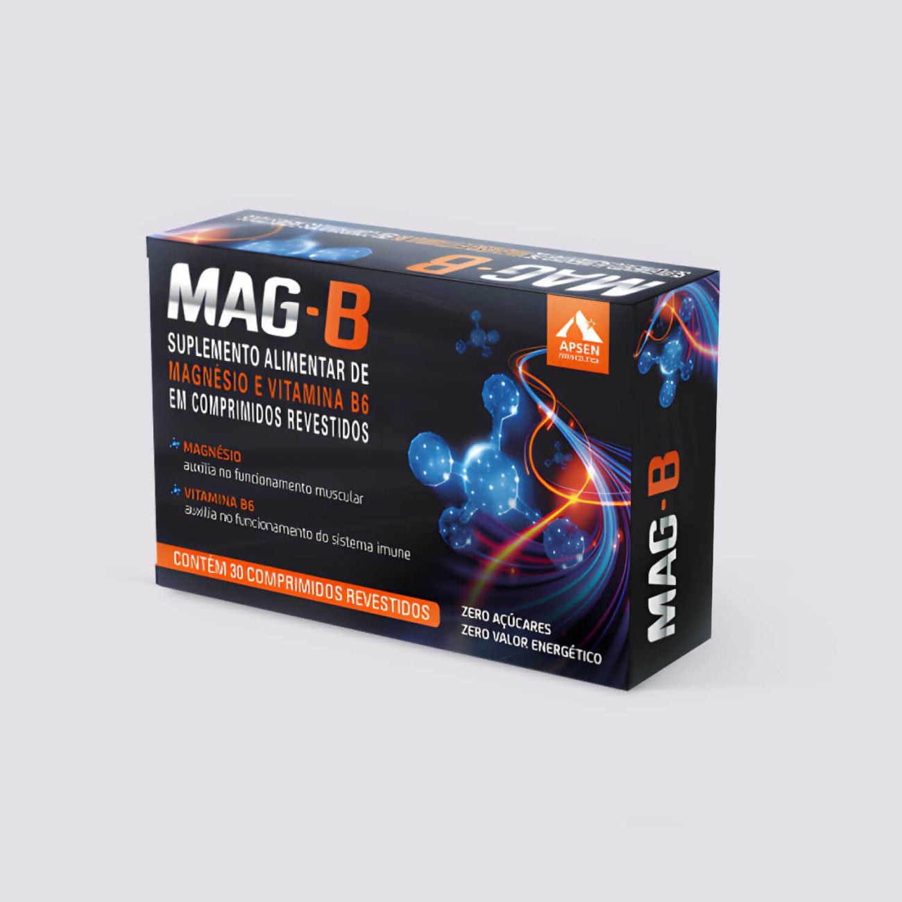 Mag B - 30 e 60 Comprimidos - Magnésio e Vitamina B12 | Famivita