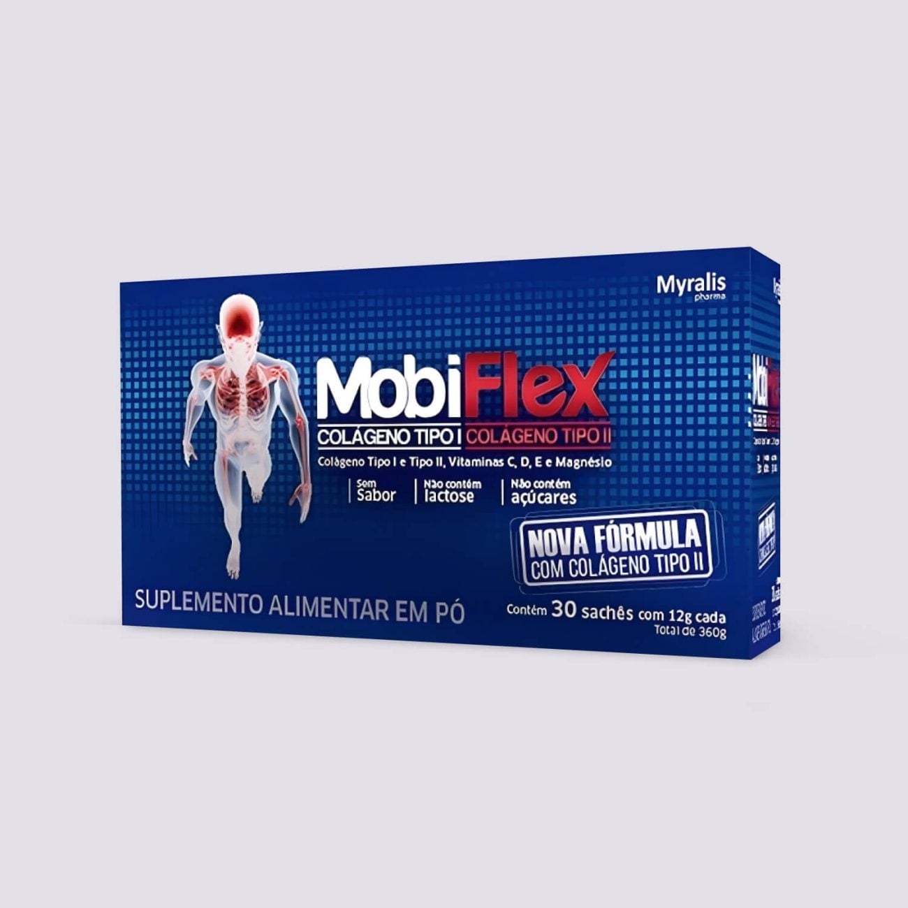 MobiFlex - 30 Sachês - Colágeno Tipo I e II | Famivita