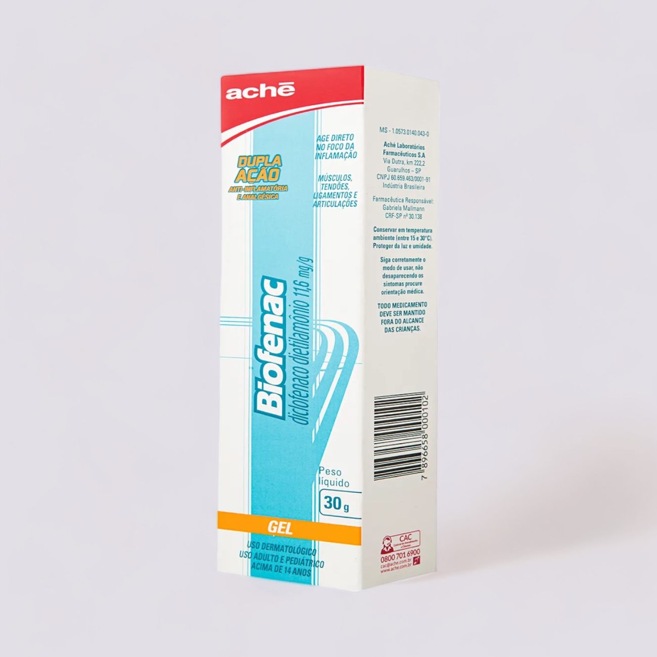 Biofenac Gel - 30, 60 e 100g - Para o alívio de dores | Famivita