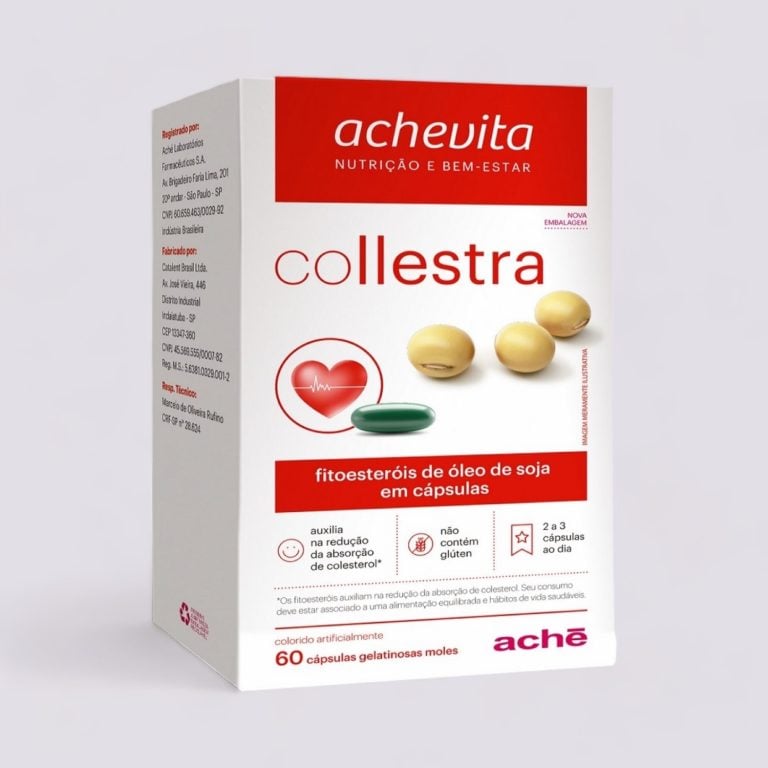 Collestra - 60 Cápsulas - Suplemento com Fitoesterois | Famivita