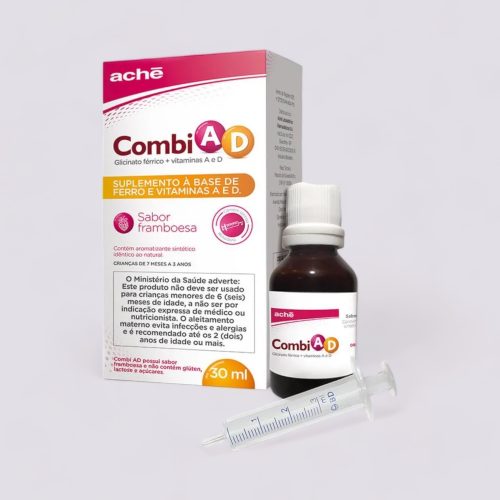 Combi AD - 30 e 60ml - Com Vitaminas A, D e Ferro | Famivita