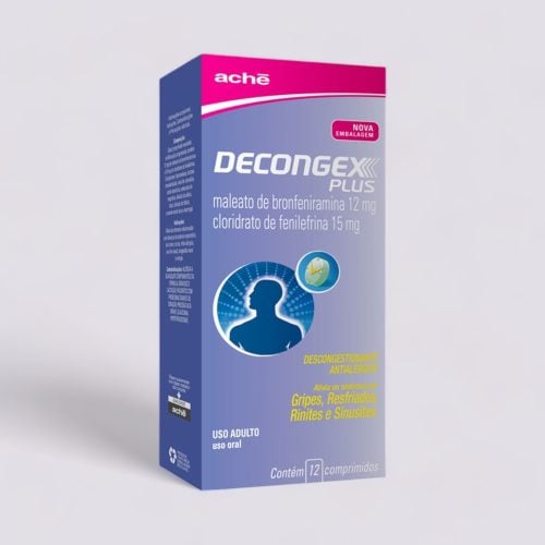 Decongex Plus - Comprimidos, Gotas e Xarope | Famivita