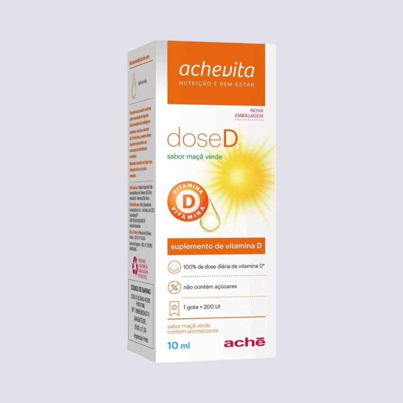 Dose D - 10 e 20ml - Suplemento com Vitamina D | Famivita