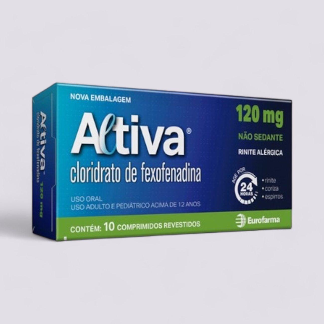 Altiva - 120mg e 180mg - Antialérgico | Famivita