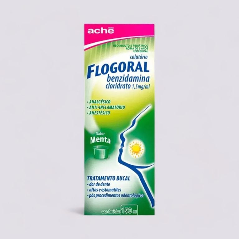 Flogoral Colutório - 150 e 250ml - Menta e Laranja | Famivita