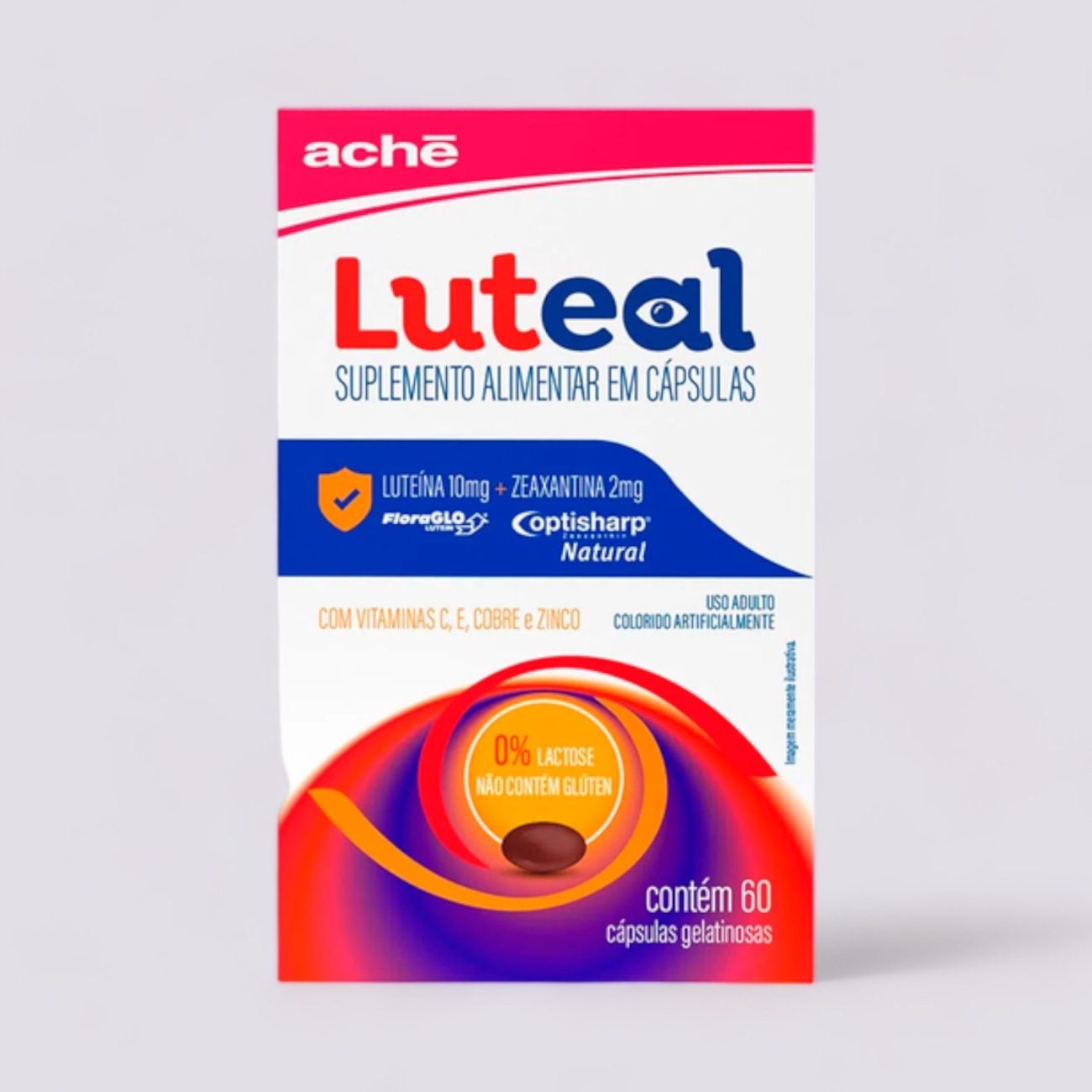 Luteal - 60 e 120 Cápsulas - Luteína + Zeaxantina | Famivita