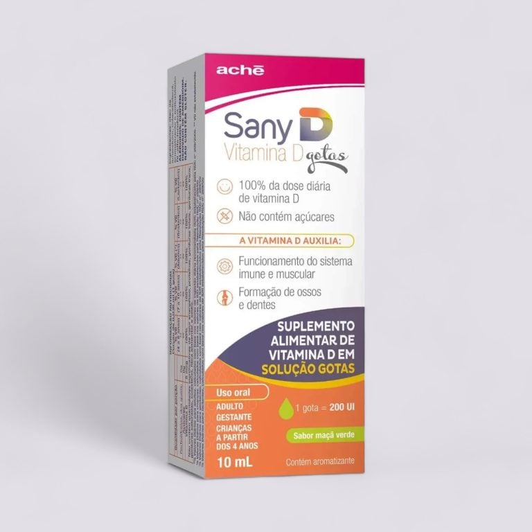 Sany D Gotas - 10 e 20ml - Vitamina D | Famivita