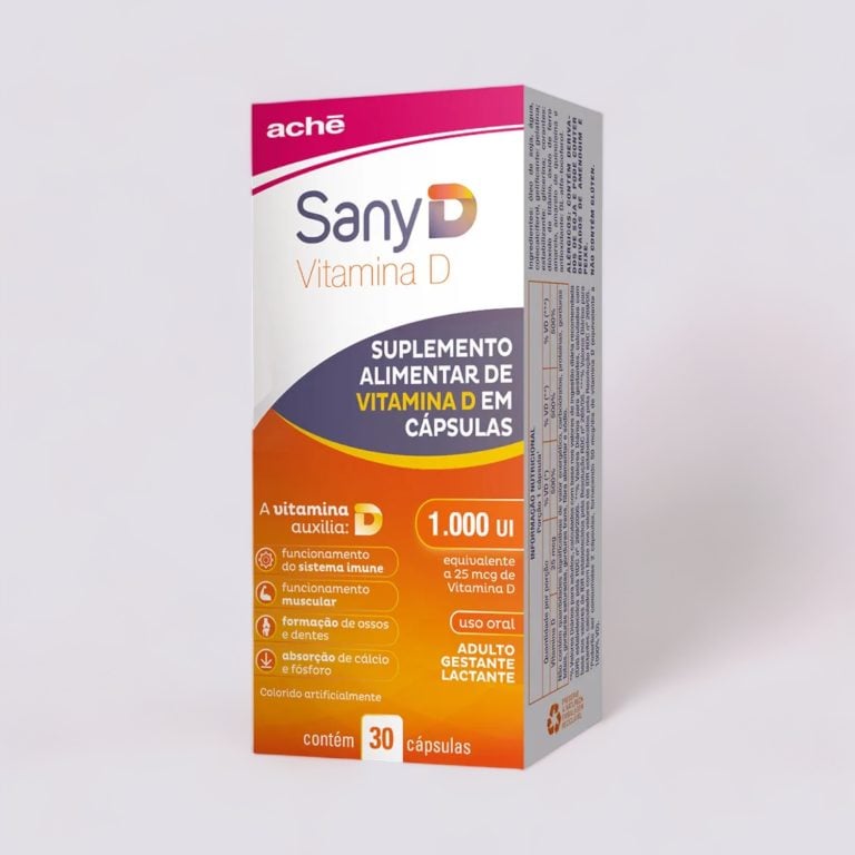 Sany D 1000UI e 2000UI - 30 e 60 Cápsulas Vitamina D | Famivita