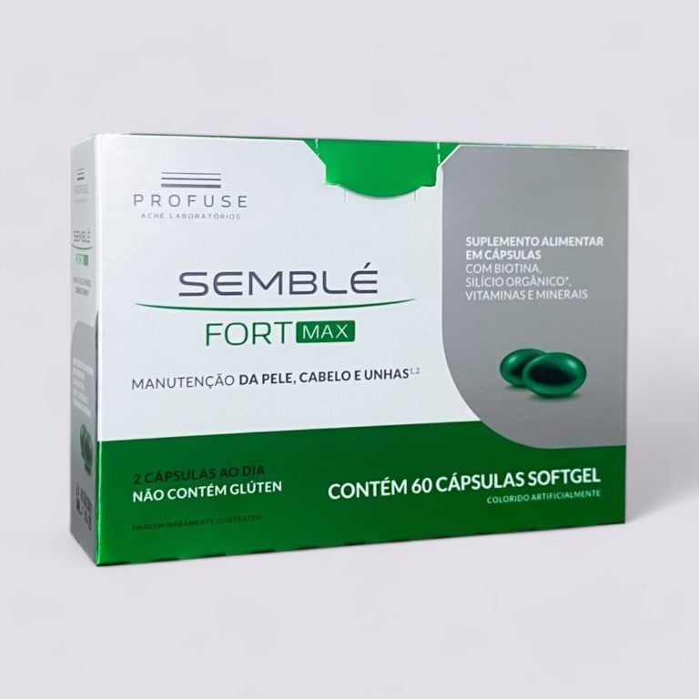 Semblé Fort Max - 60 Cápsulas - Biotina e Nutrientes | Famivita