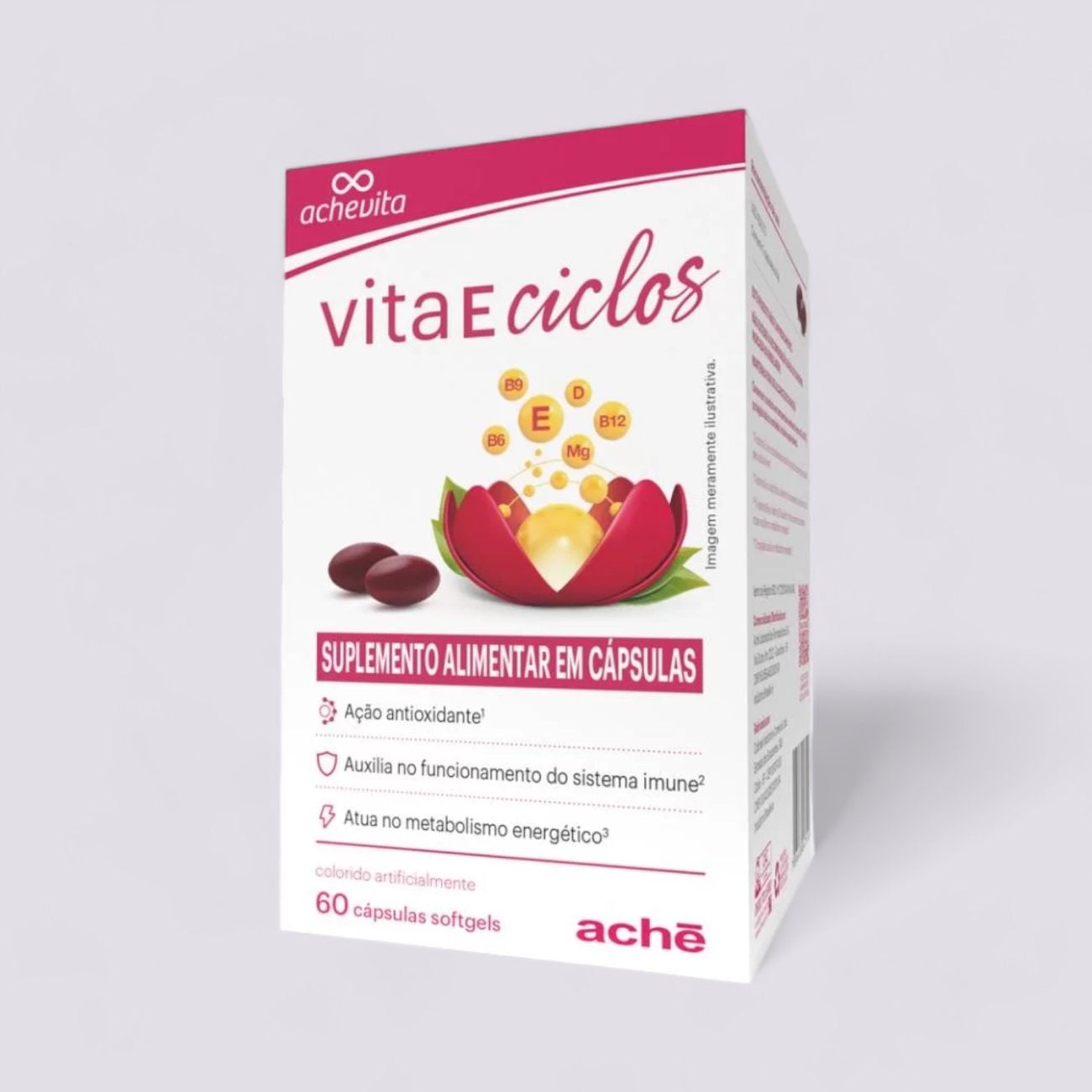 Vita E Ciclos - 60 Cápsulas - Vitamina E | Famivita
