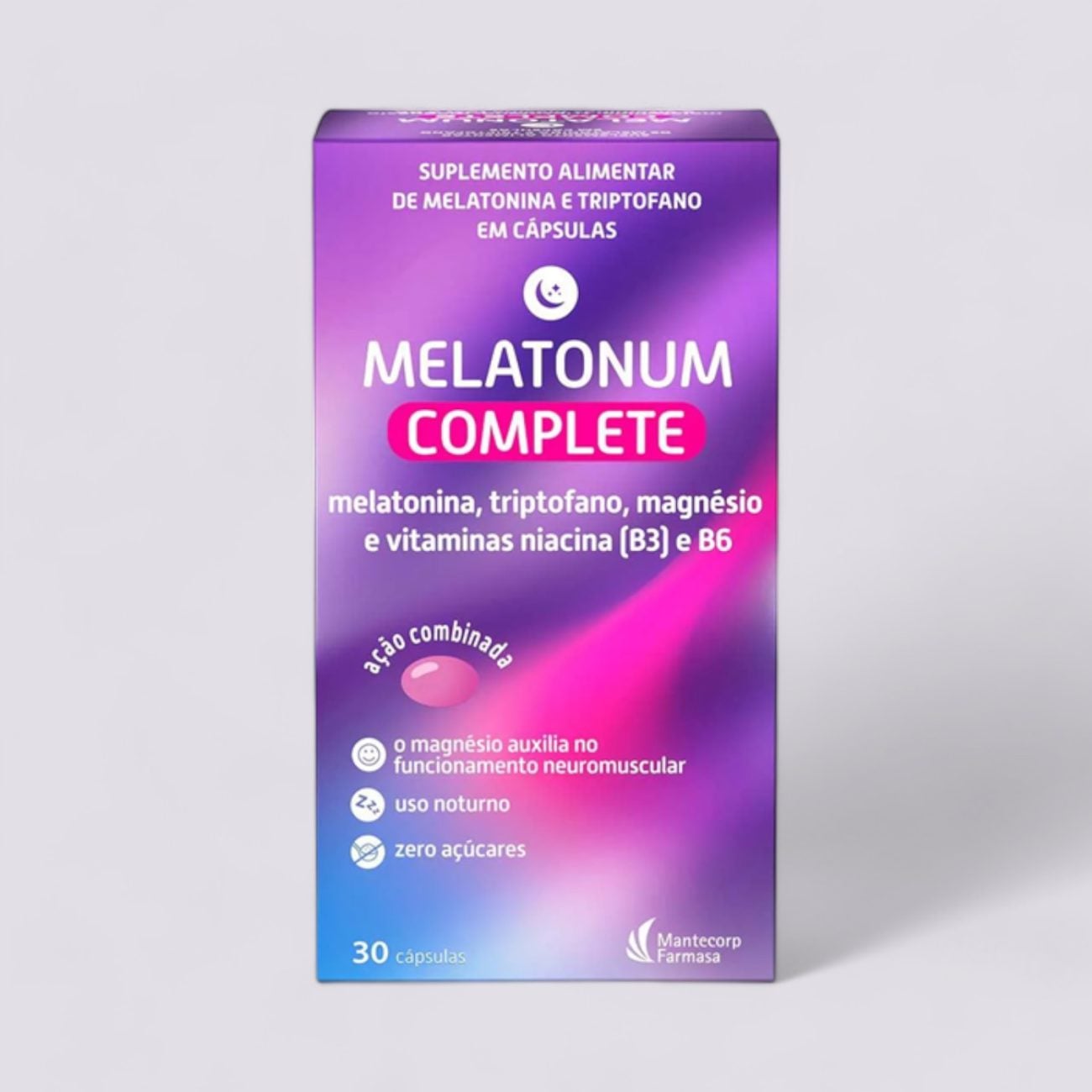 Melatonum Complete - 30 Cápsulas - Melatonina | Famivita