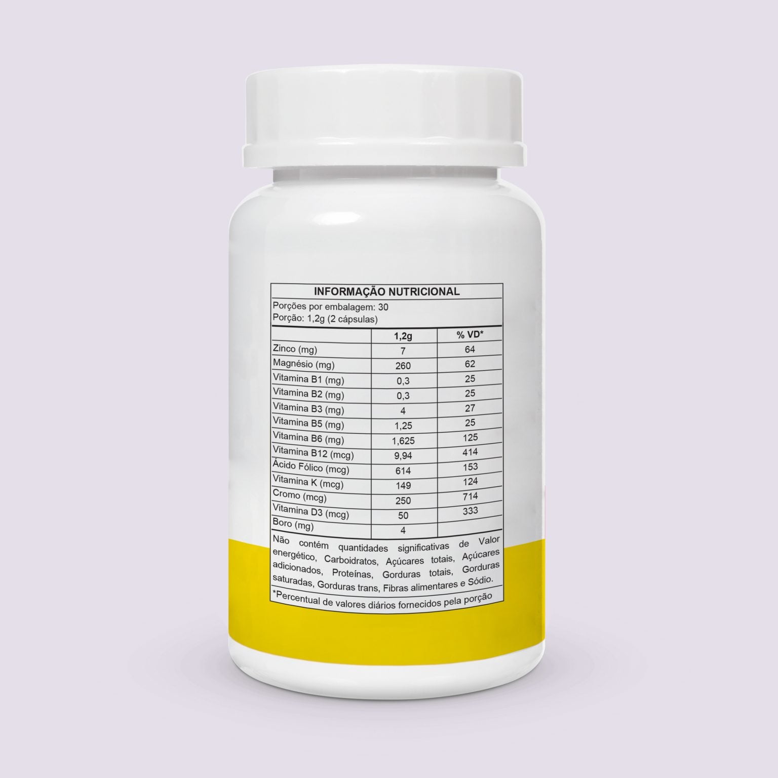 TESTO - 60 Cápsulas - Vigor Físico e Mental | Famivita