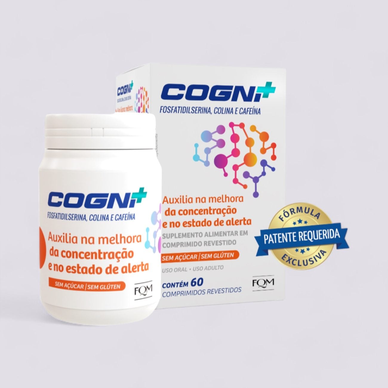 Cogni+ - 60 Comprimidos - Saúde Cognitiva | Famivita