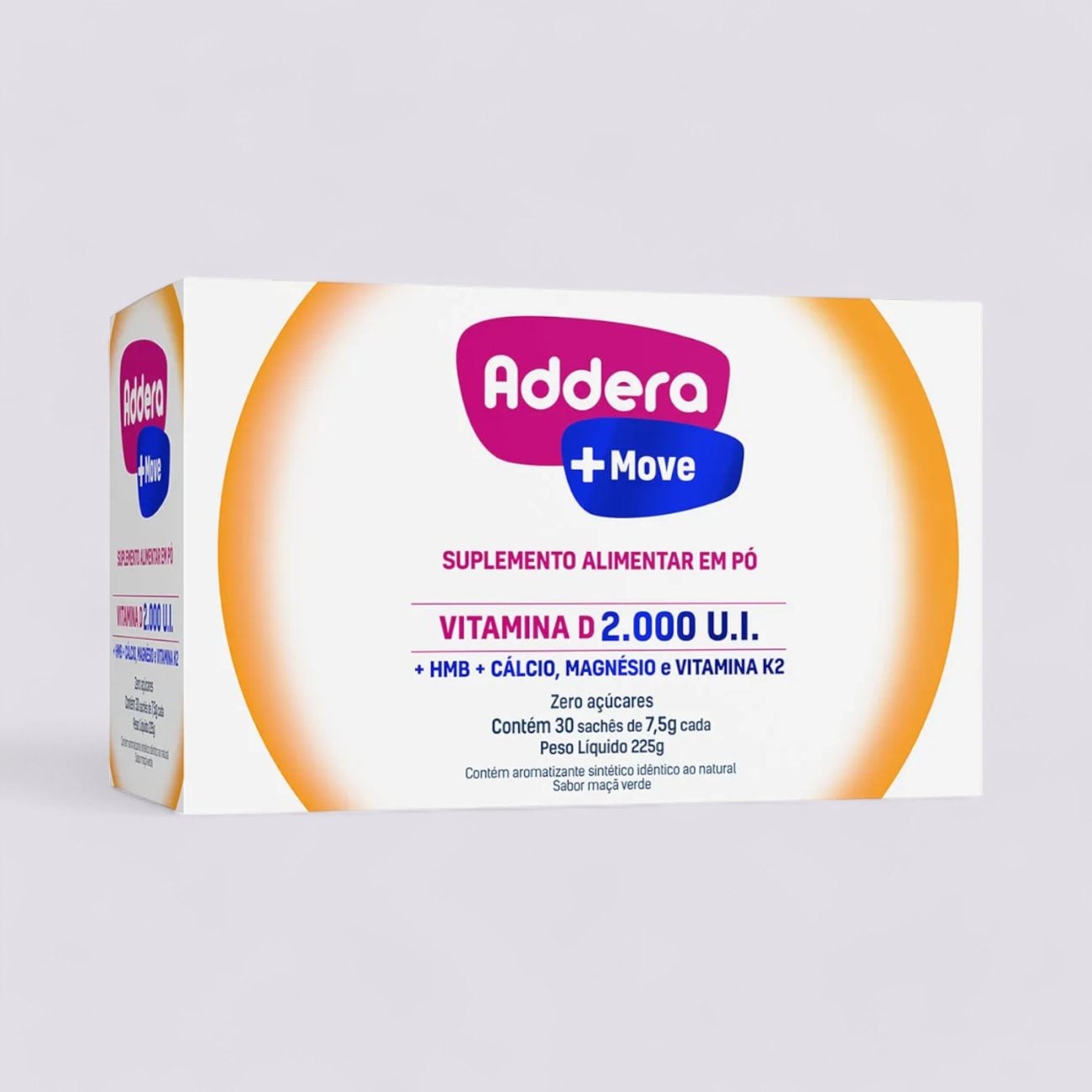 Addera +Move 2000UI - Vitamina D - 30 Sachês | Famivita