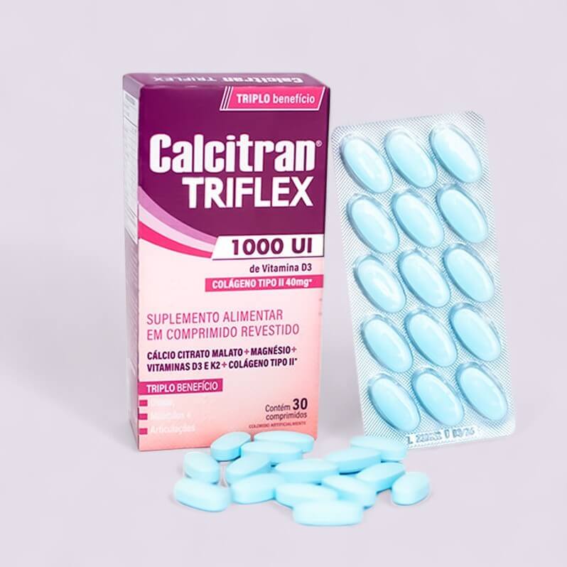 Calcitran Triflex - Saúde para ossos, músculos e articulações | Famivita