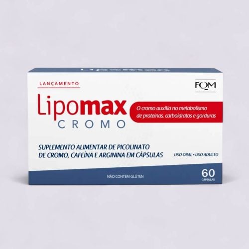 Lipomax Cromo - 60, 120 e 240 cápsulas | Famivita