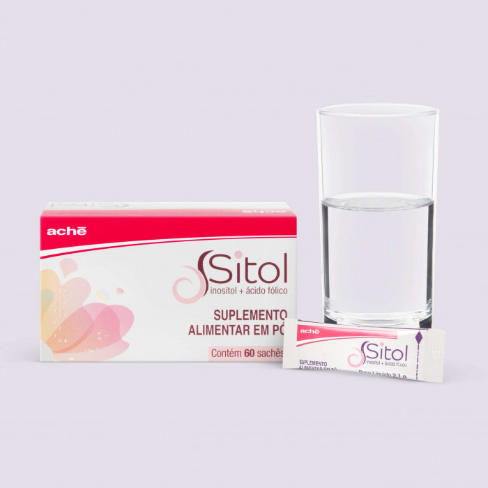 Sitol - Mio-Inositol com Ácido Fólico - 30 e 60 Sachês | Famivita