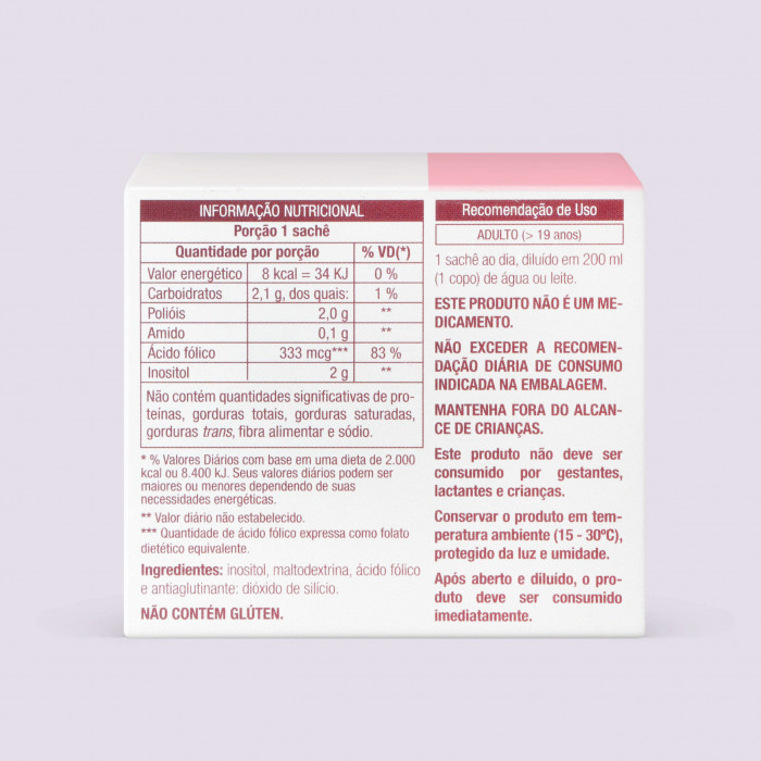 Sitol - Mio-Inositol com Ácido Fólico - 30 e 60 Sachês | Famivita