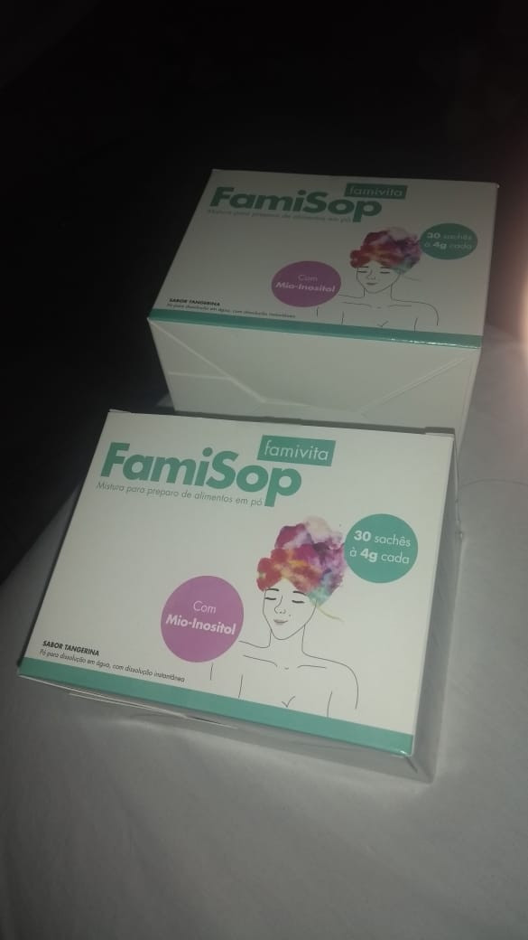 FamiSop - 30 Sachês à 4g - Mio-Inositol com Ácido Fólico | Famivita